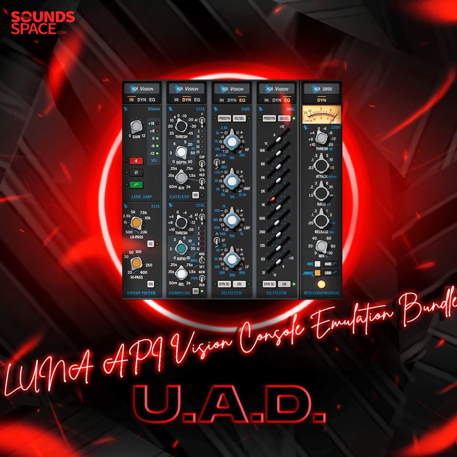 UAD LUNA Pro Bundle, buy UAD LUNA Pro Bundle, UAD LUNA Pro Bundle plugin, SoundsSpace.com